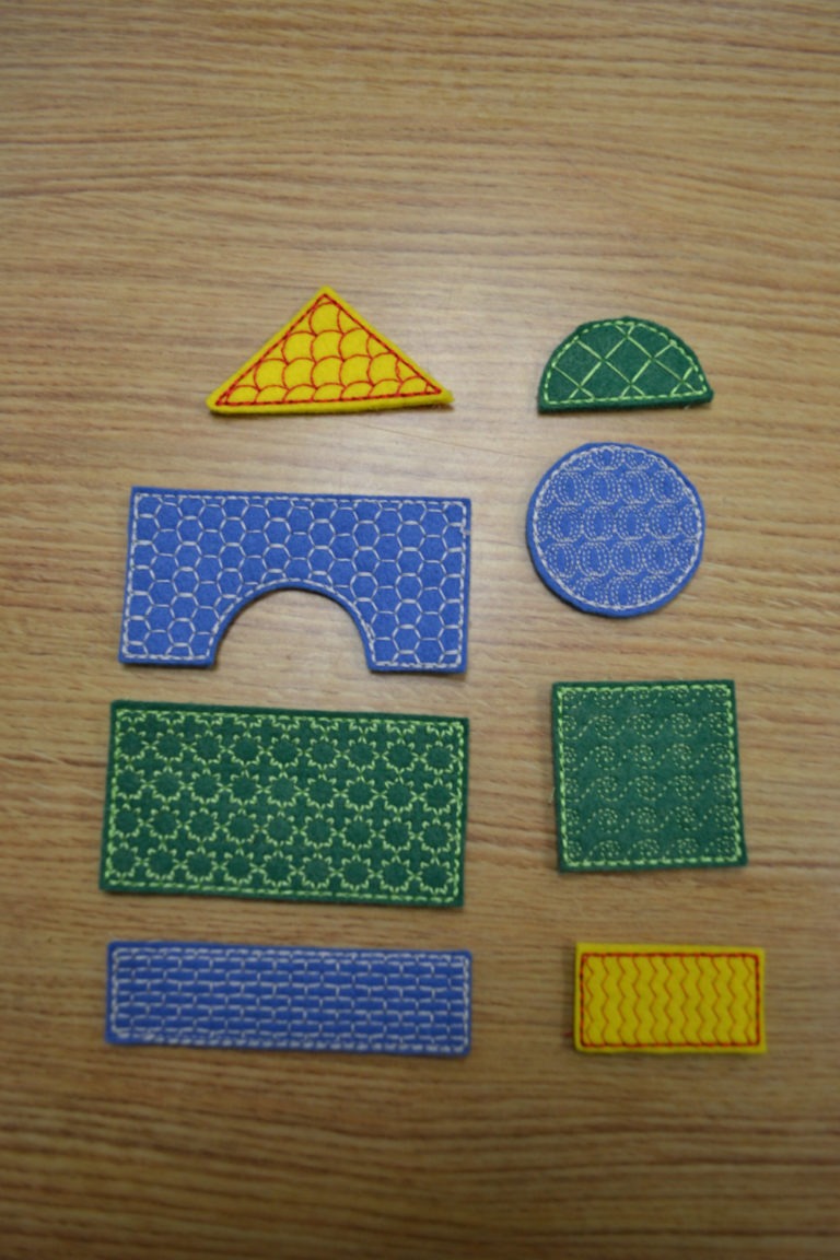 Felt creative shapes – A Creative Medley