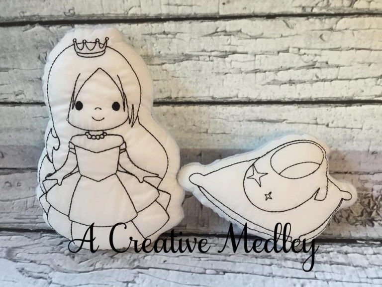 Doodle Its Princess SET – A Creative Medley