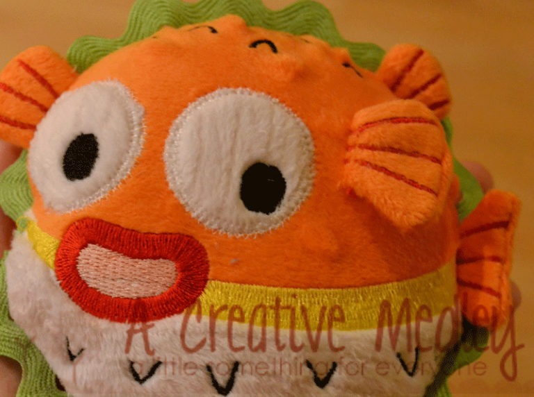 Puffer Fish / Blowfish Softie – A Creative Medley