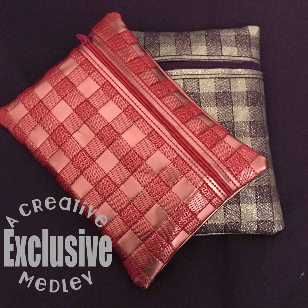 Buffalo Plaid Zipper Bag In the Hoop – for 5×7 hoops – Horizontal and ...